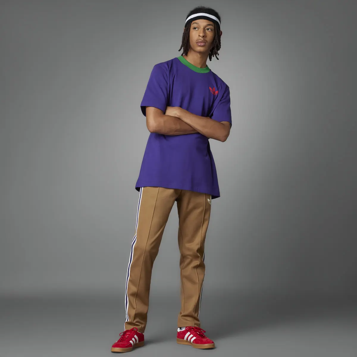 Adidas Adicolor Heritage Now Large Trefoil Tee - IB3434